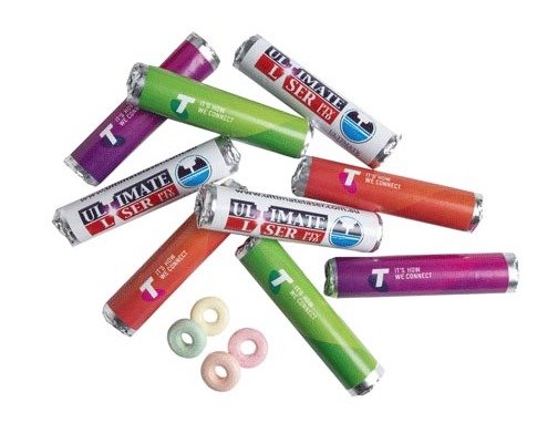 Personalised Lollies With Custom Promotional Branded Logo
